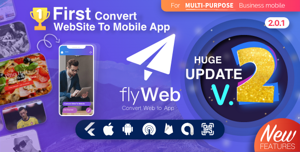 Aplikacje Mobilne Flutter Flyweb For Web To App Convertor Flutter Admin Panel 3033